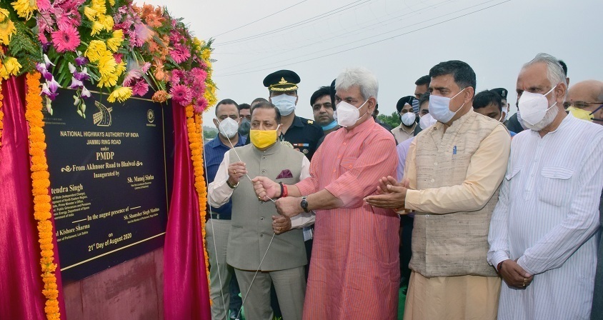 Lt Governor Inaugurates Phase-I Of Jammu Ring Road - The Legitimate